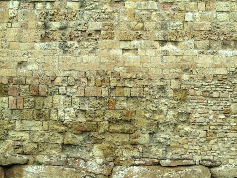 Castle Wall Made from Old Stones Textures for Design and Photo Stock ...