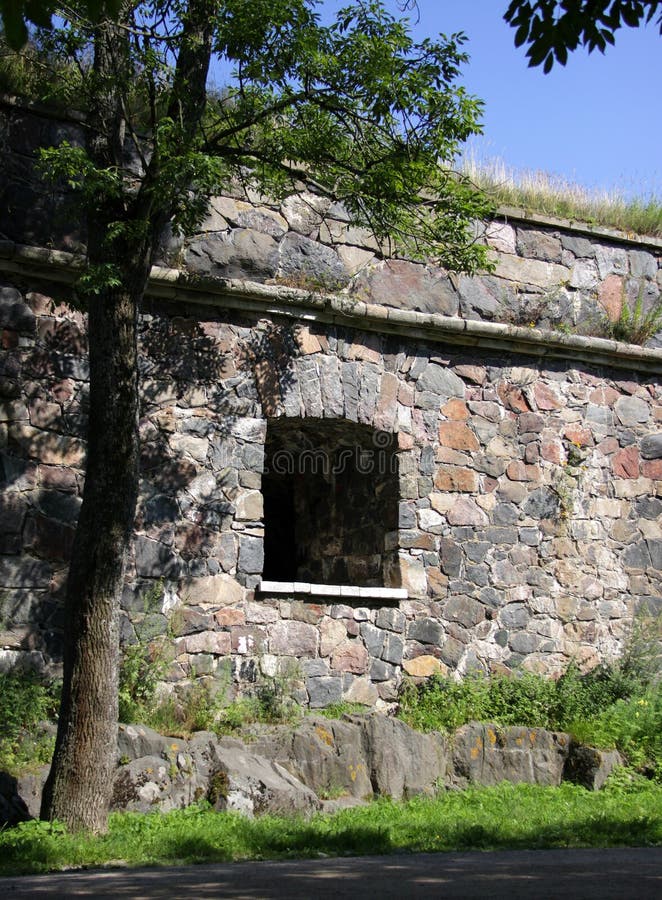 Castle wall window. stock image. Image of architecture - 10943873