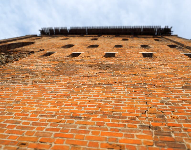 Castle Walls Architecture Background Stock Image - Image of details ...