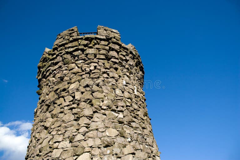 Castle Watch Tower stock image. Image of chateau, craigs - 13906109