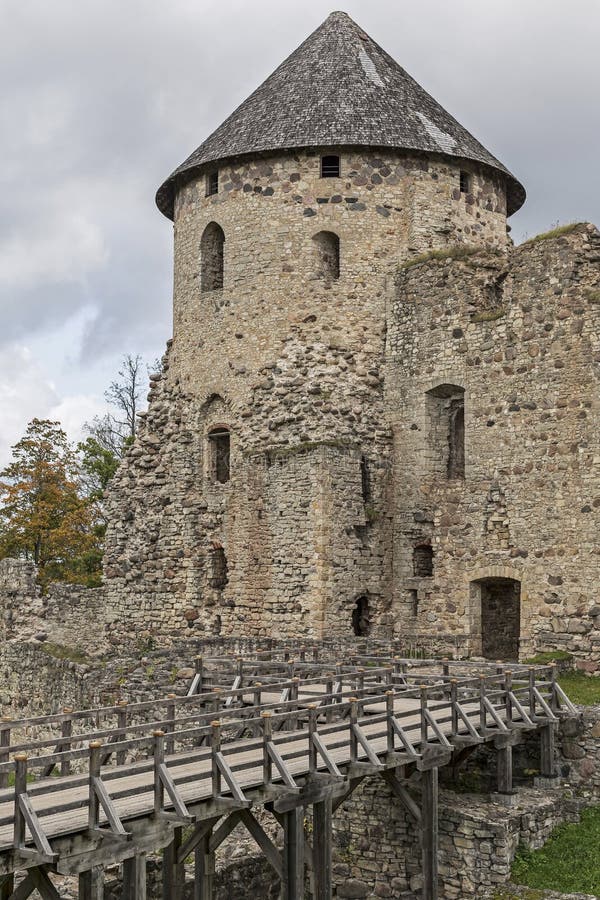 Castle Wenden stock photo. Image of vidzeme, cesis, wenden - 50666210