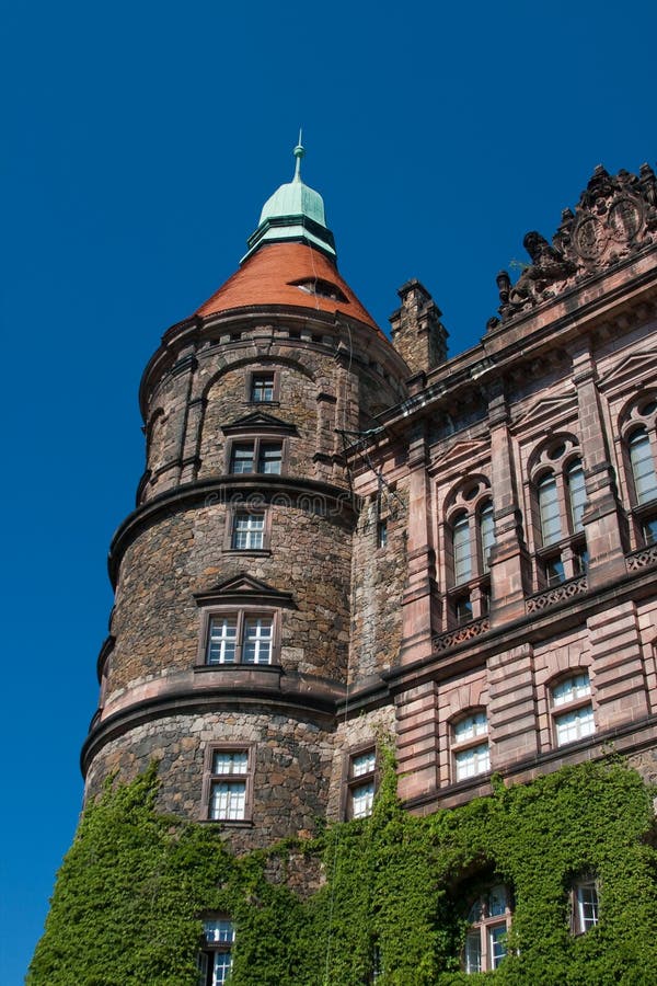 Castle - western facade editorial photography. Image of tower - 10472732