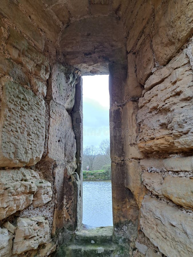 A Castle Window of the Bodiam Castle Stock Photo - Image of arch ...