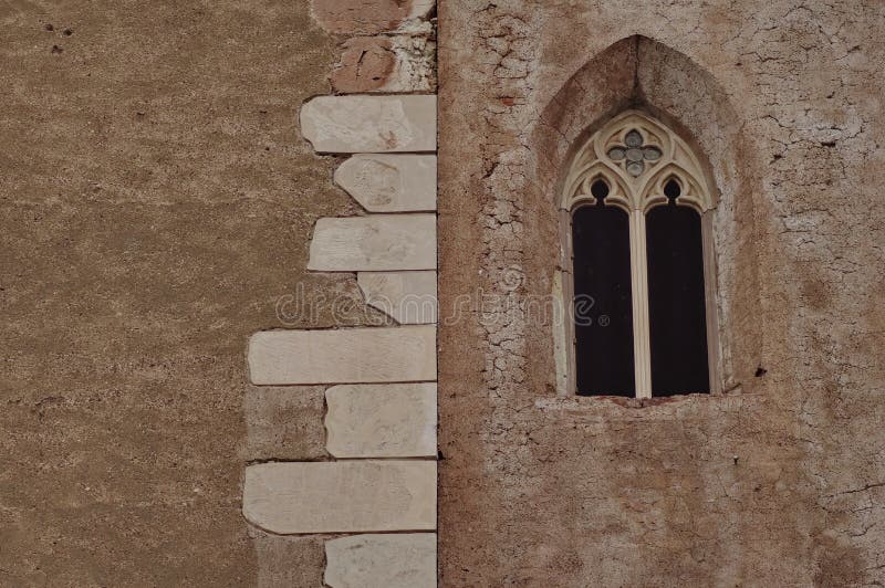 Castle window stock photo. Image of divide, heritage - 79577548
