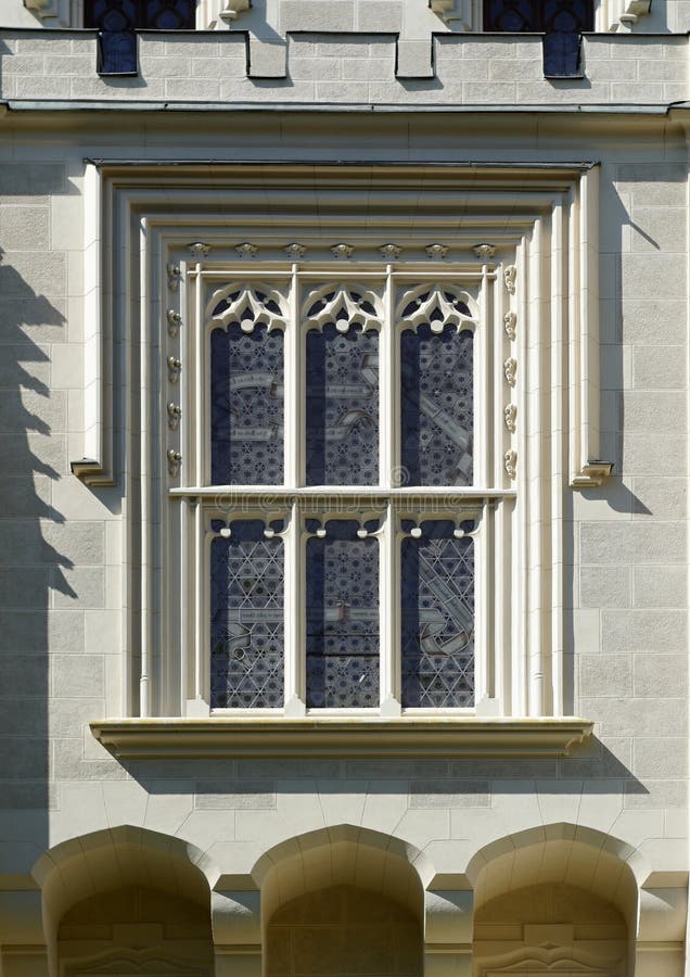 Castle window stock photo. Image of england, light, gothic - 54232362