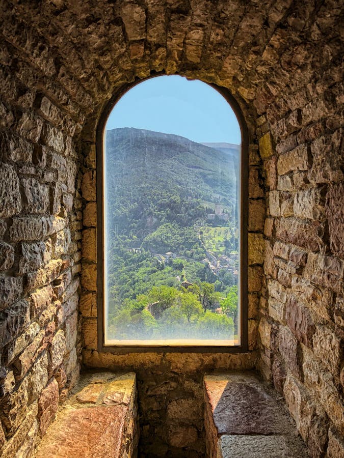Castle Window stock photo. Image of interior, castle - 171894560