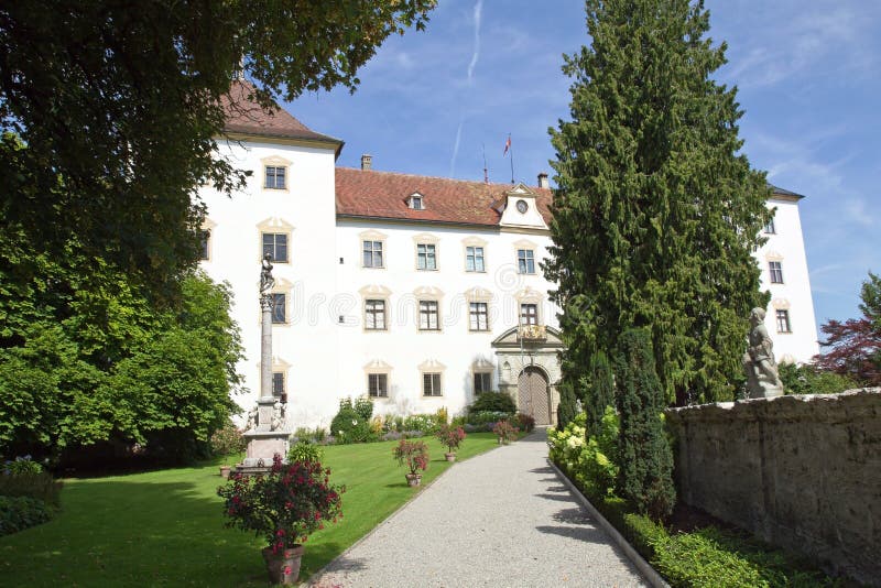 Castle Wolfegg, Village Wolfegg, Germany Stock Image - Image of nature ...