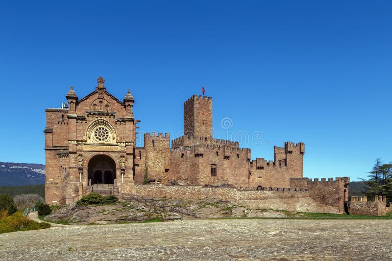 Castle of Xavier, Spain stock photo. Image of ancient - 130364646