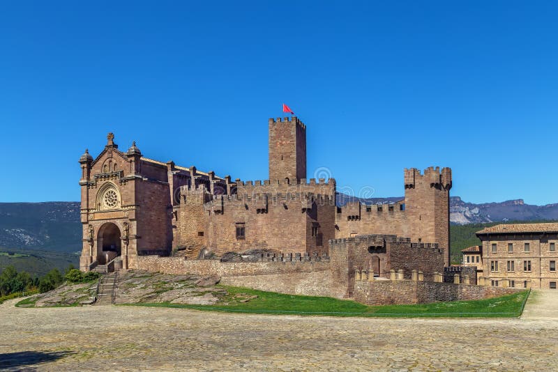 Castle of Xavier, Spain stock image. Image of europe - 262381645