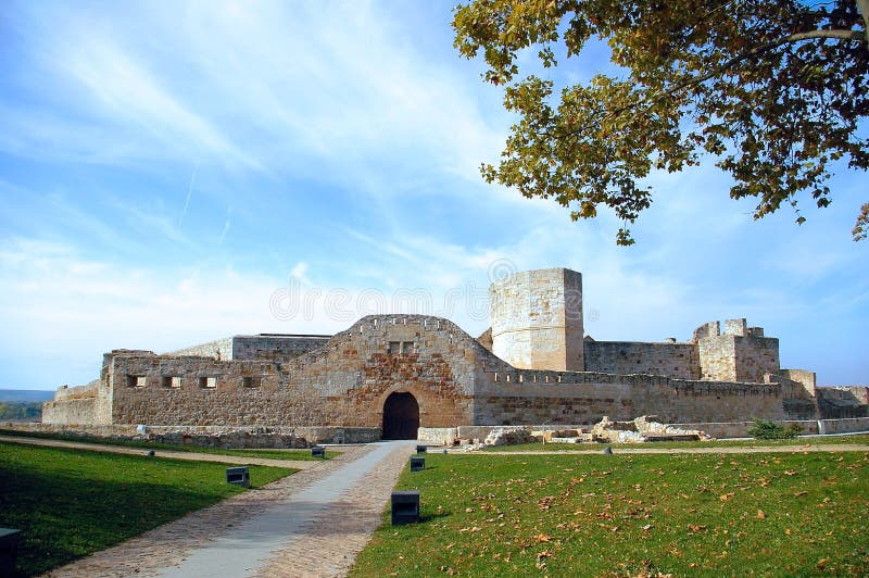 Castle of Zamora stock image. Image of castile, city - 94769067