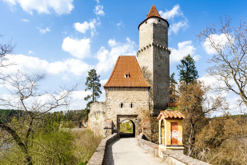Castle Zvikov, Czech Republic Stock Photo - Image of outside, zvikov ...