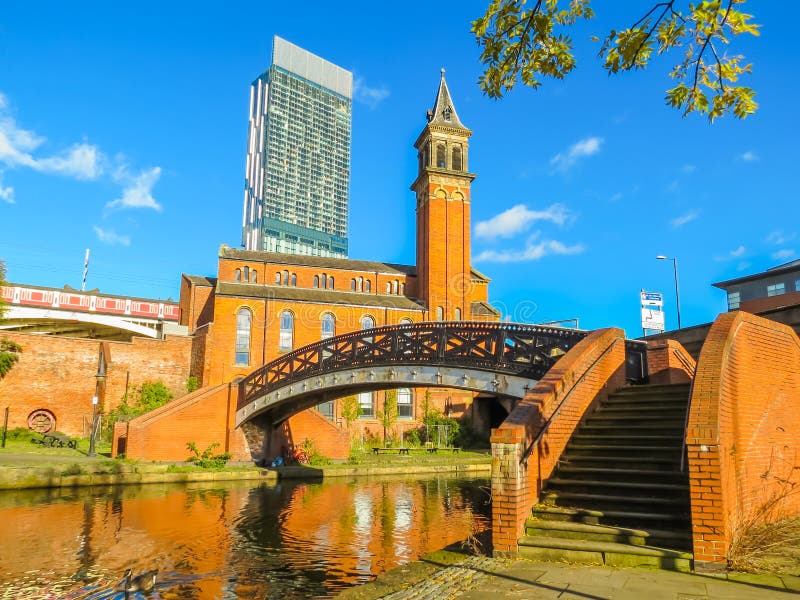 Castlefield, Manchester, Inglaterra, Reino Unido Imagem de Stock ...