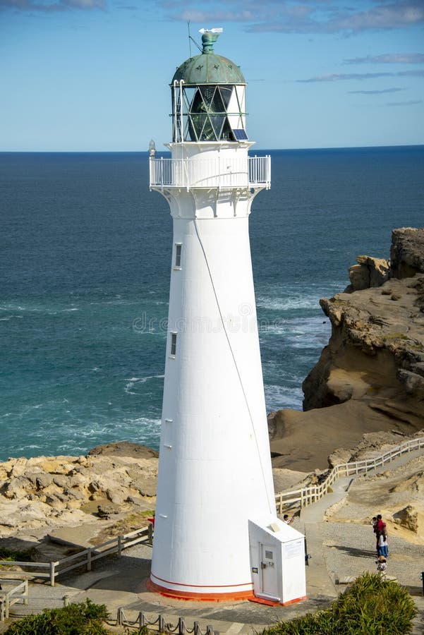 Castlepoint Lighthouse stock photo. Image of pacific - 317599976