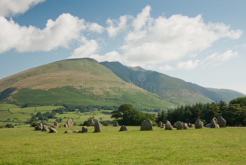 Castlerigg Stone Circle stock photo. Image of district - 10121474
