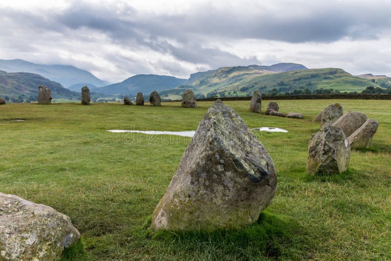Castlerigg Stone Circle stock image. Image of england - 71370067