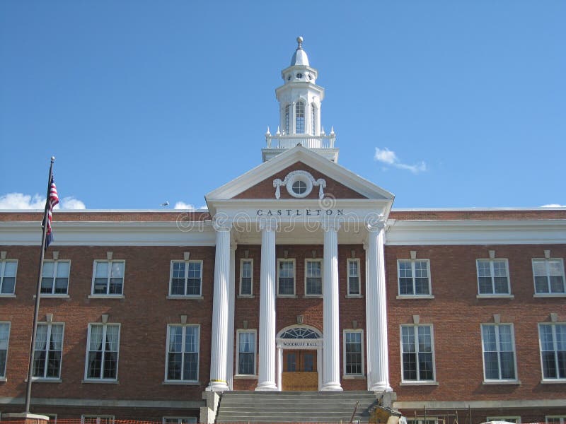 Castleton State College stock photo. Image of courses - 14828930