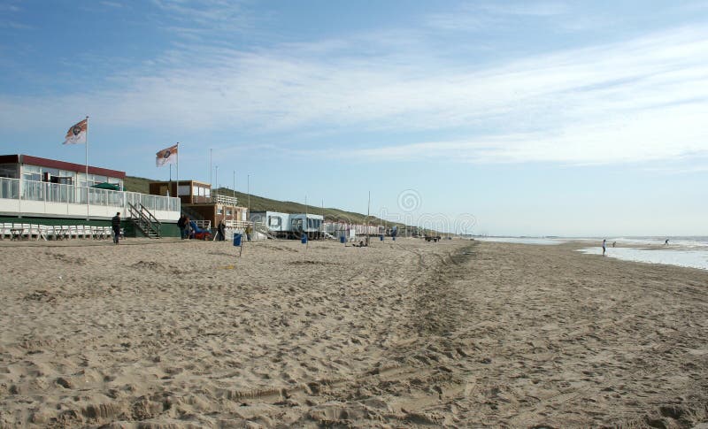 Castricum aan Zee redactionele stock foto. Image of blauw - 86440248