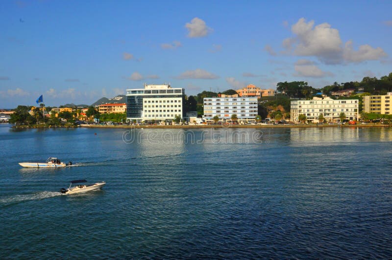 Castries, Saint Lucia editorial photography. Image of panorama - 178238257