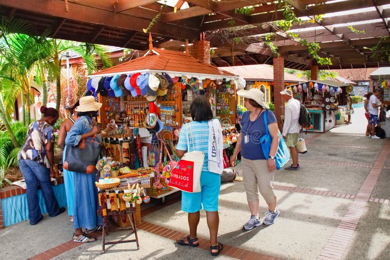 Castries St. Lucia - Duty Free Shopping! Editorial Stock Photo - Image ...