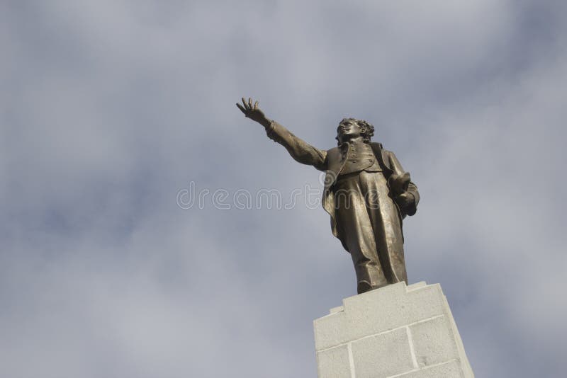 Castro Alves statue editorial photo. Image of baashy - 26083071