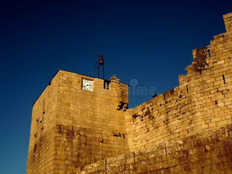 Castro Caldelas Castle stock photo. Image of sacra, fort - 59222342