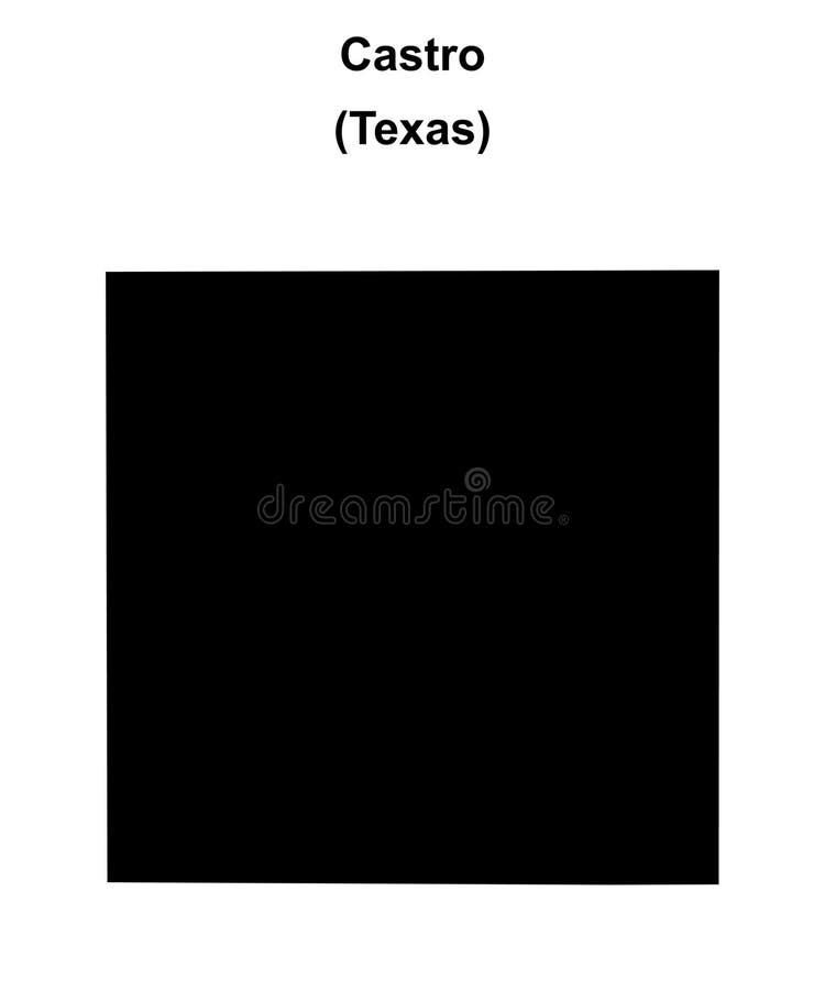 Castro outline map stock illustration. Illustration of area - 361790820