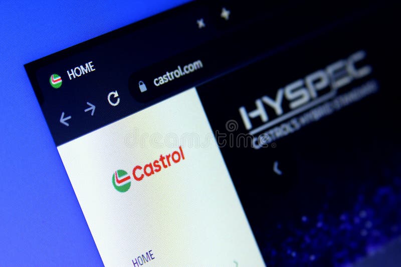 Castrol oil logo editorial photography. Illustration of commercial ...