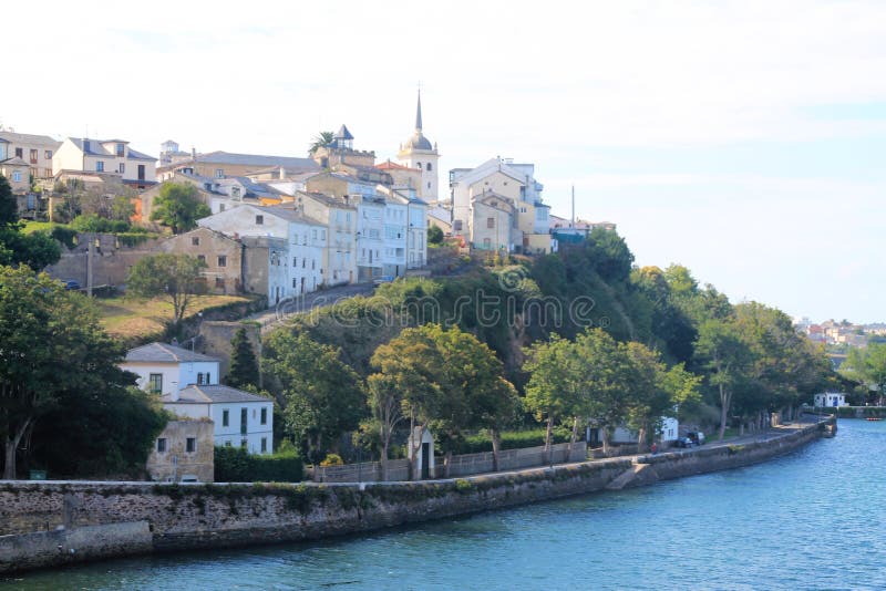 Castropol, Asturias ( Spain ) Stock Photo - Image of clouds, water ...