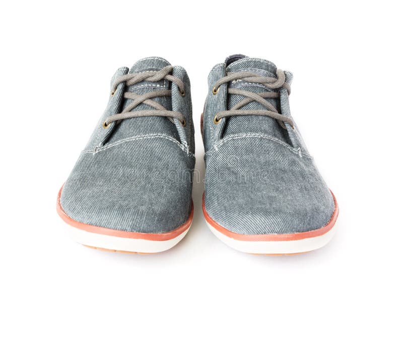 Casual Fabric Shoes Isolated Stock Image - Image of fitness, canvas ...