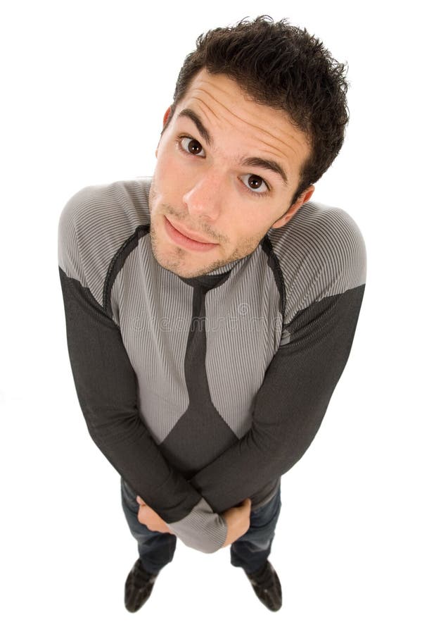 Man from above stock photo. Image of youth, white, stud - 171402