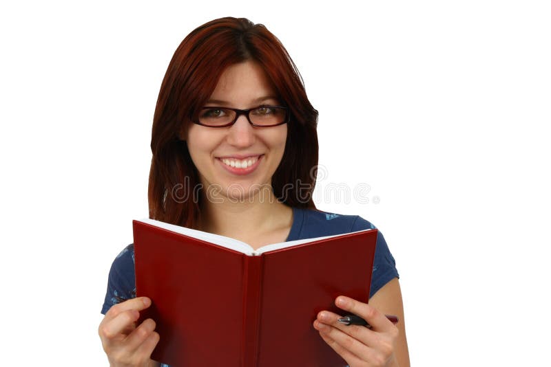 Casual student reading stock photo. Image of fresh, homework - 12321962