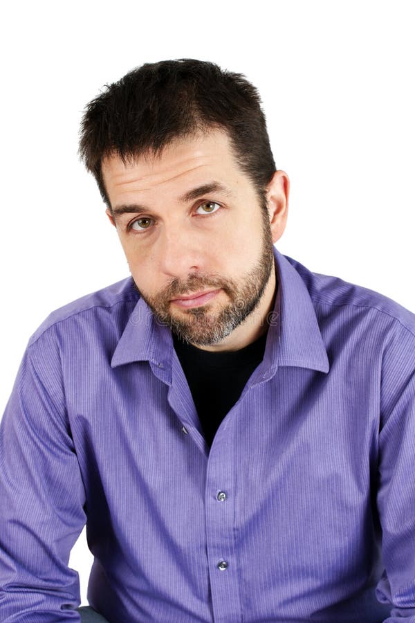 Casual white man stock photo. Image of isolated, candid - 29380308