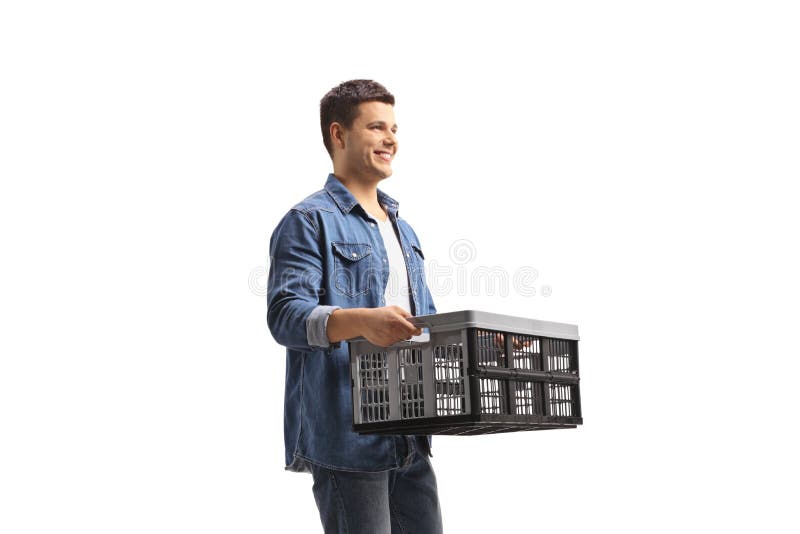 Man Holding Empty Crate Stock Photos - Free & Royalty-Free Stock Photos ...