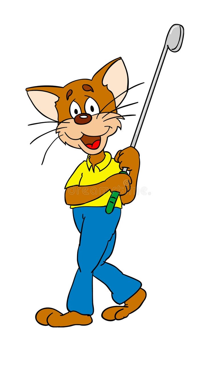 Golf Cat Stock Illustrations – 247 Golf Cat Stock Illustrations ...
