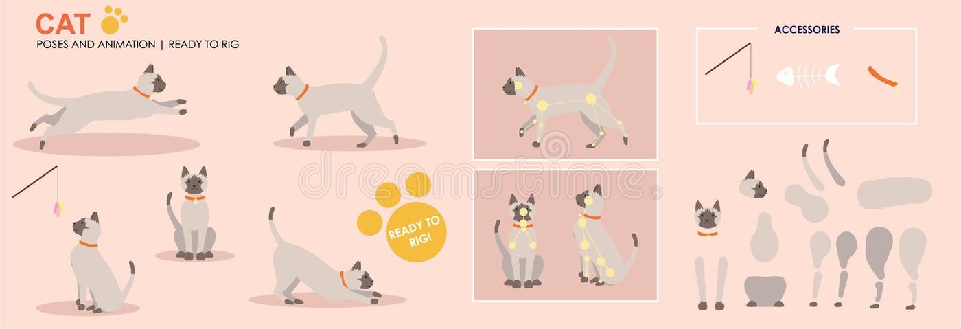 Cat Jumping Animation Stock Illustrations – 95 Cat Jumping Animation ...