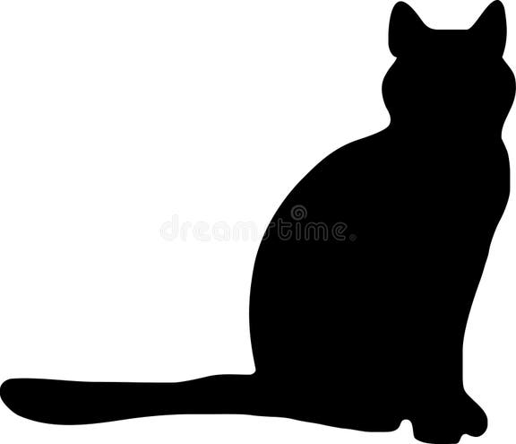 Cat Outline Tracing Stock Illustrations – 321 Cat Outline Tracing Stock ...