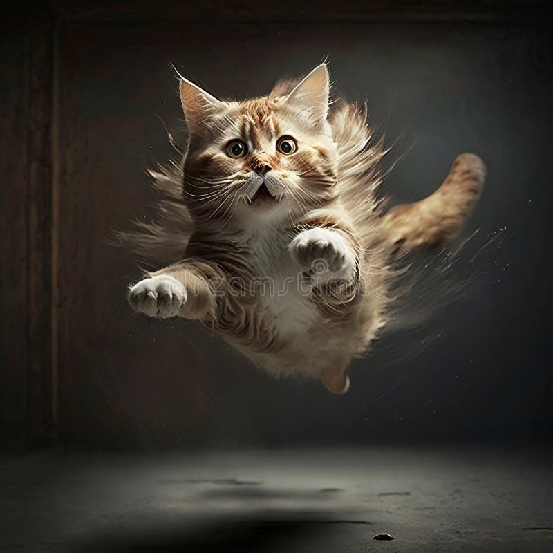 Cat Levitating Stock Illustrations – 16 Cat Levitating Stock ...