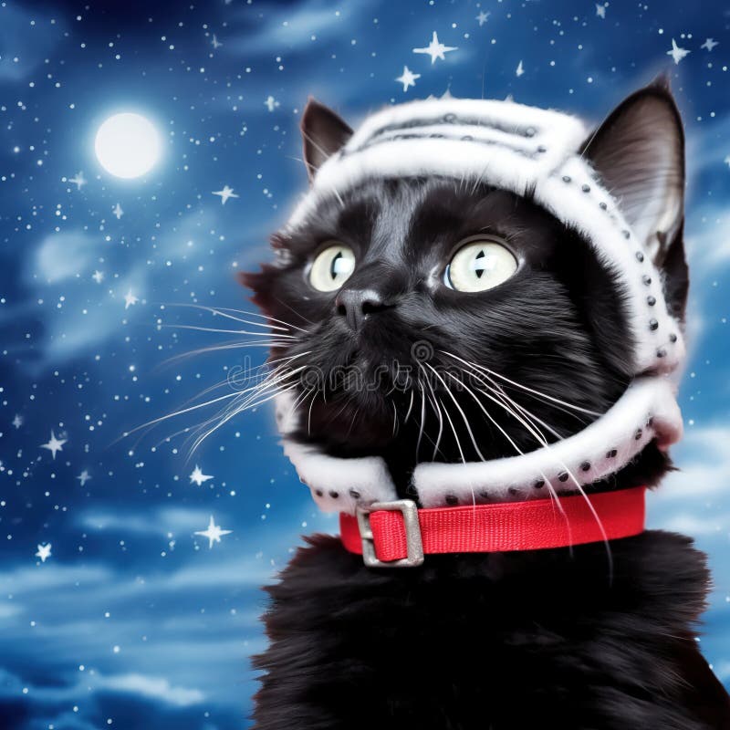 Cat Astronaut in Spacesuit and Helmet. Space Background Stock Photo ... Cat Astronaut in Spacesuit and Helmet. Space Background Stock Photo ...