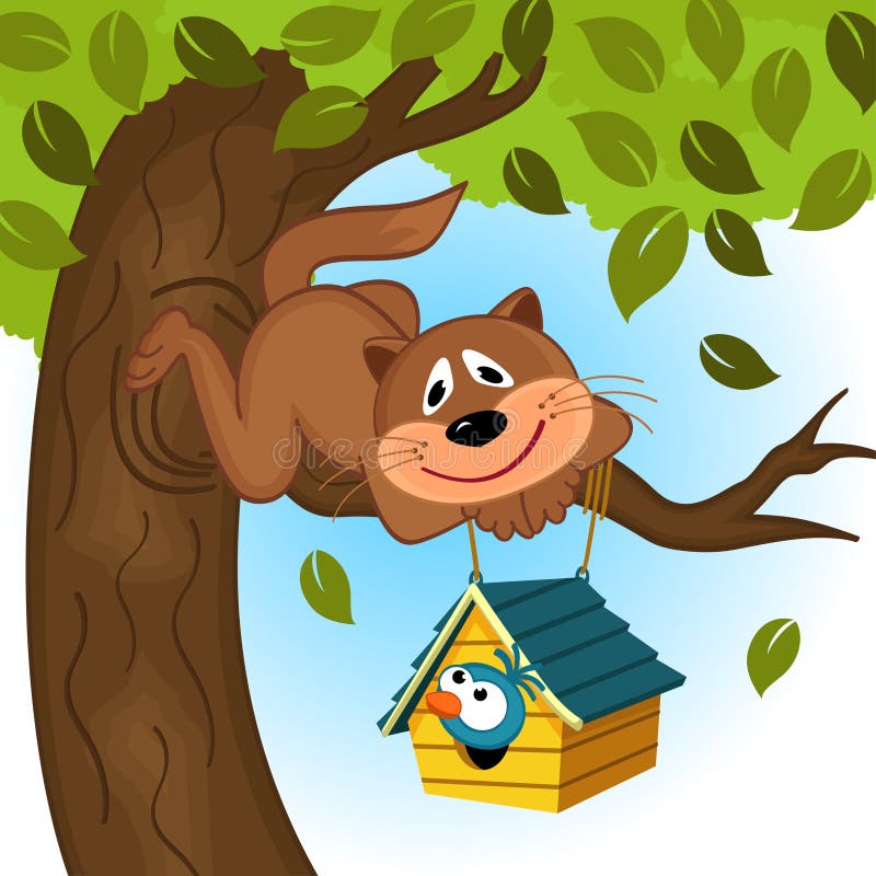 Cat Tree Cartoon Stock Illustrations – 16,575 Cat Tree Cartoon Stock ...