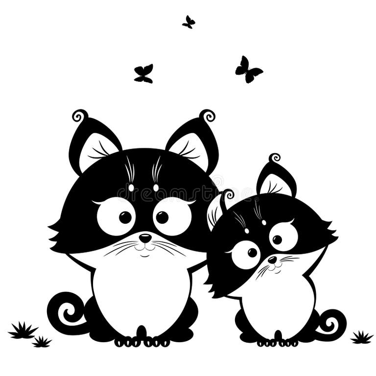 Monochromatic Cartoon Character Stock Illustrations – 5,183 ...