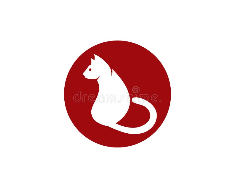 Cat vector icon stock vector. Illustration of portrait - 113931855