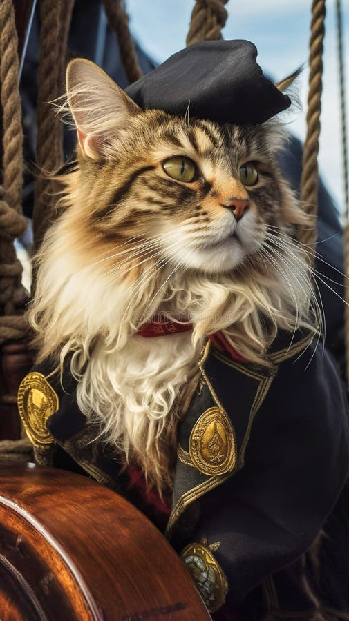 Captain Cartoon Hat Ship Stock Photos - Free & Royalty-Free Stock ...