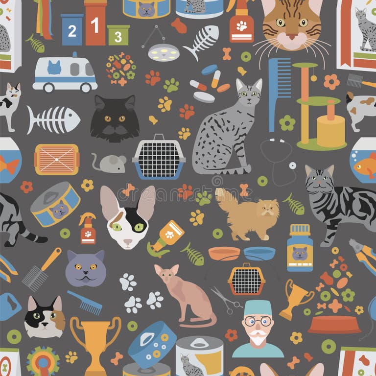 Vet Pattern Stock Illustrations – 4,470 Vet Pattern Stock Illustrations ...