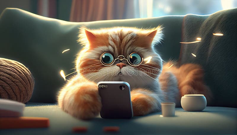 Connected Cat Stock Illustrations – 135 Connected Cat Stock ...