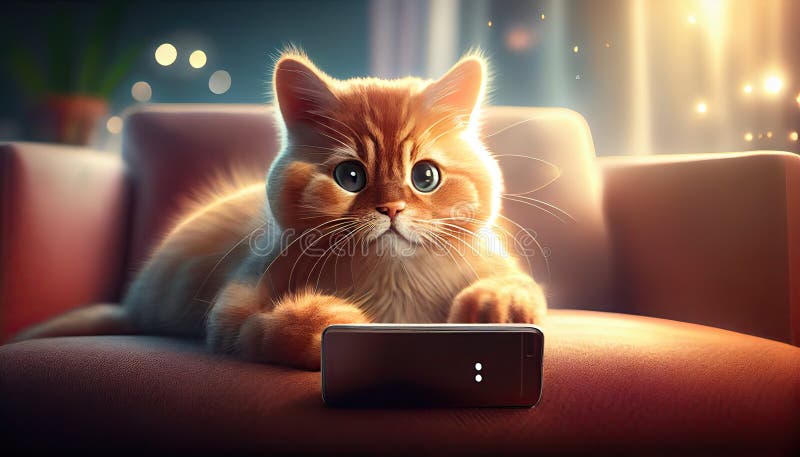 Connected Cat Stock Illustrations – 135 Connected Cat Stock ...