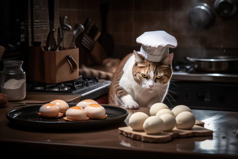 Dog Chef Making Delicious Vegan Meal, Using only the Finest Ingredients ... Dog Chef Making Delicious Vegan Meal, Using only the Finest Ingredients ...