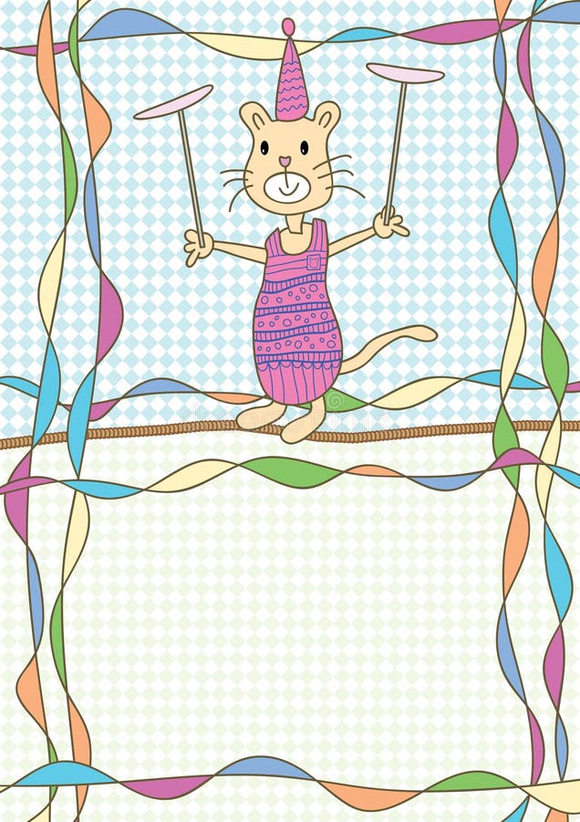 Cat Circus_eps stock vector. Illustration of drawing - 21631290
