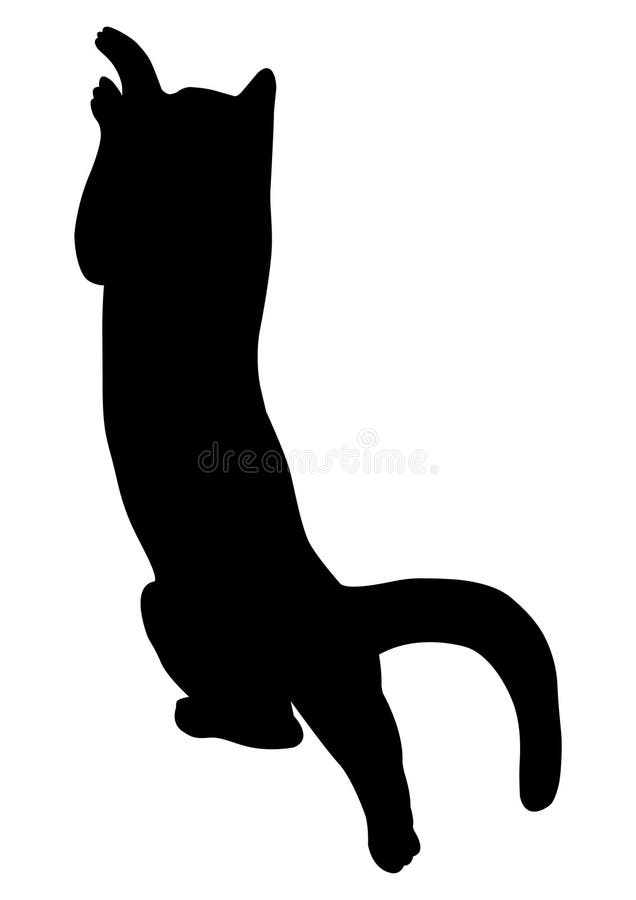 Cat Climbing Stock Illustrations – 219 Cat Climbing Stock Illustrations ...