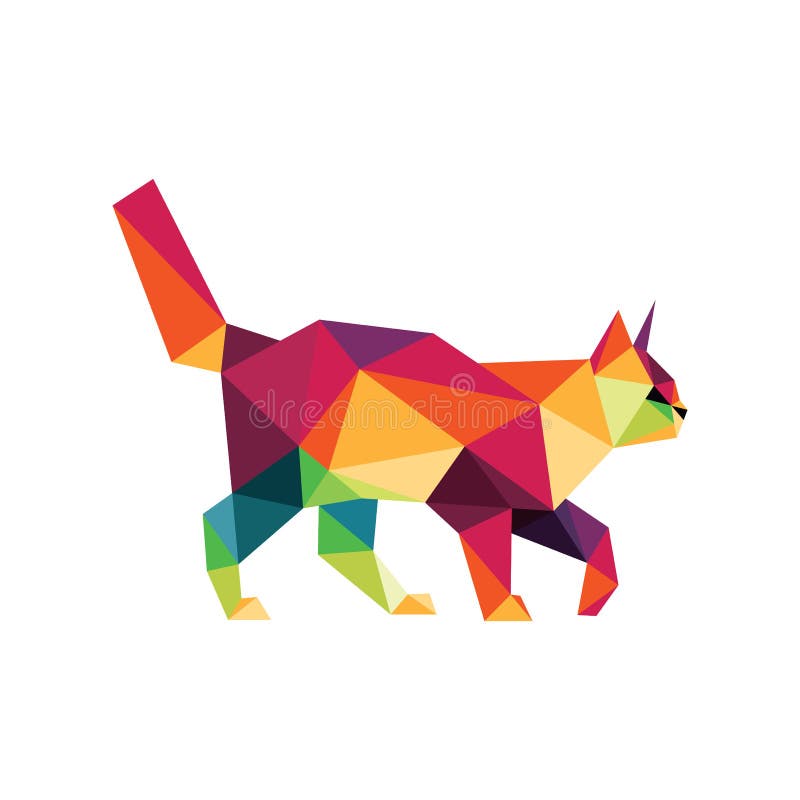 Triangular Cats Stock Illustrations – 48 Triangular Cats Stock ...