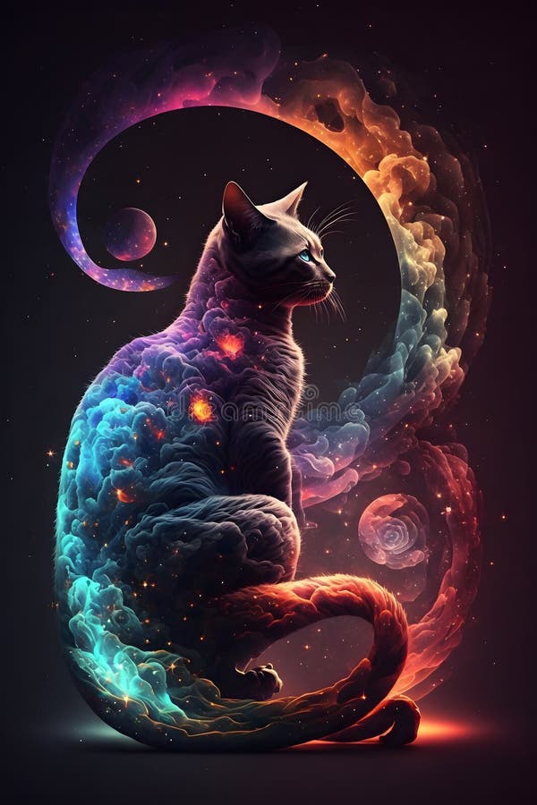 Connected Cat Stock Illustrations – 426 Connected Cat Stock ...